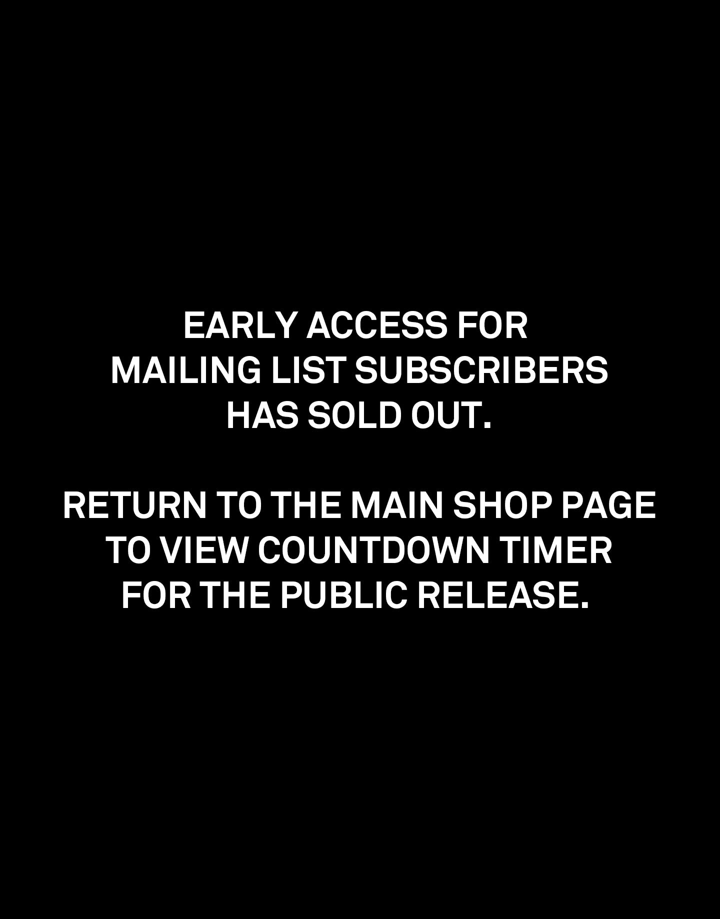 EARLY ACCESS – NICK THOMM (US)